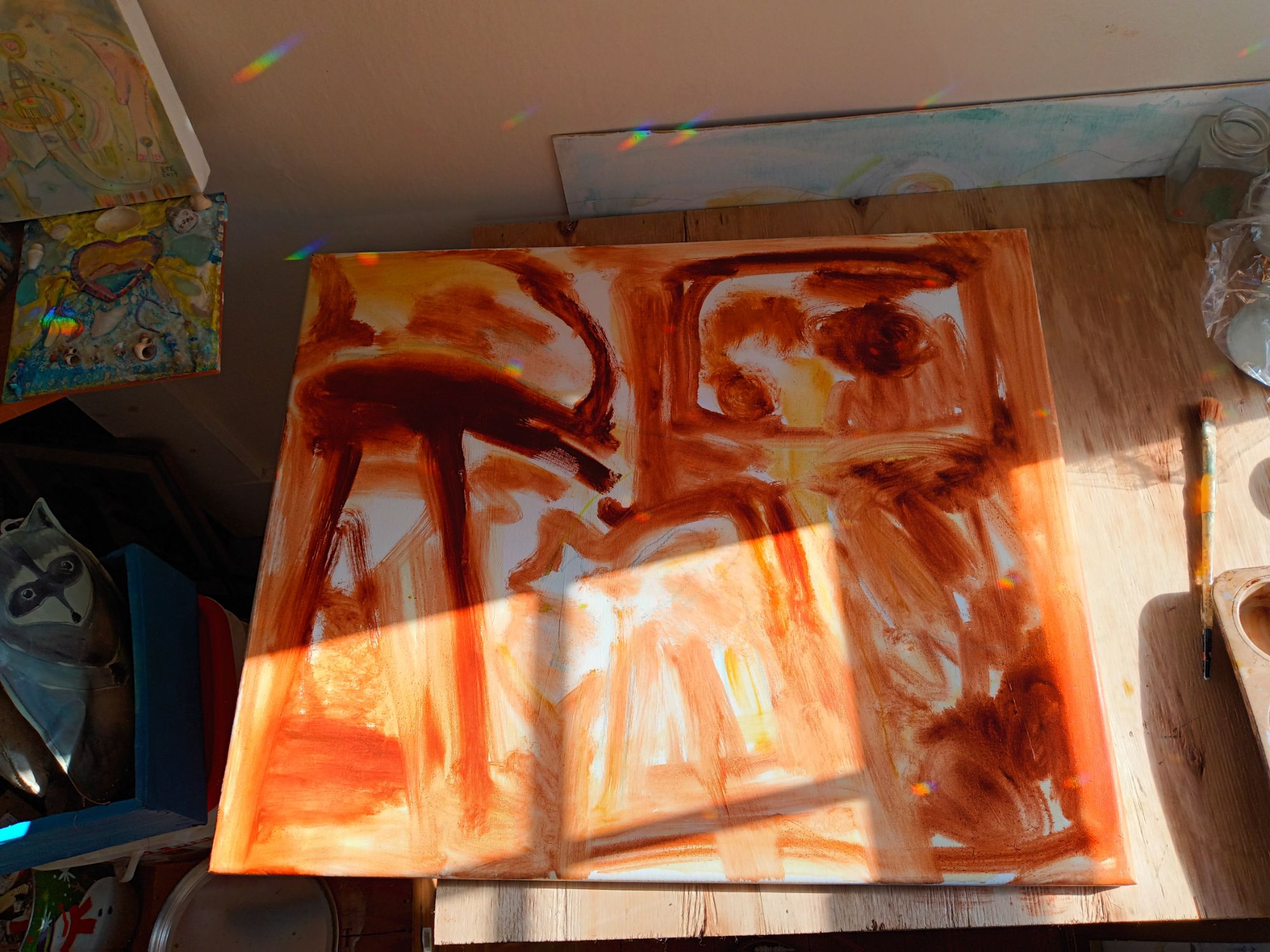 Venturing back into the World of oil Painting – Singingland studios
